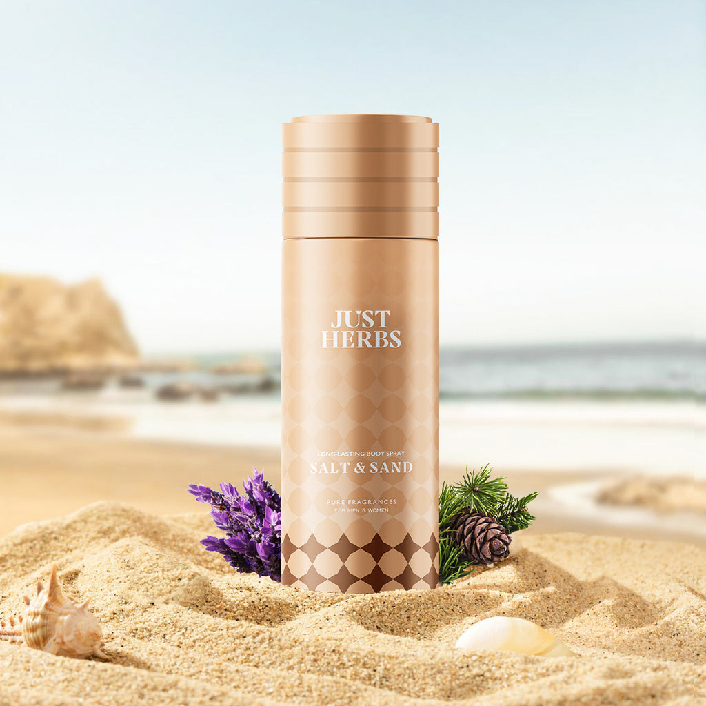 Just Herbs Long Lasting 100% Natural Deodorant Sprays | Wide Range of Deodorant Combos