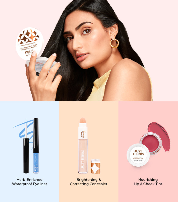 Just Herbs Natural Makeup Products - Herbal & Ayurvedic Makeup Products